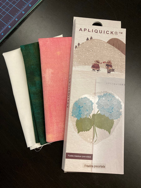 Apliquick - Precut Stabilizer Hydrangea - Kit – Little Quilt Store