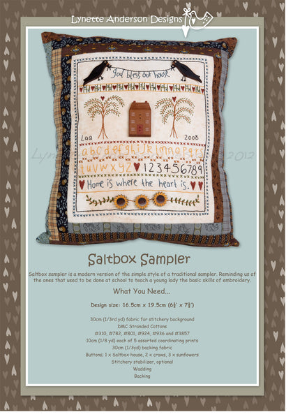 Saltbox Sampler - Downloadable pattern – Little Quilt Store