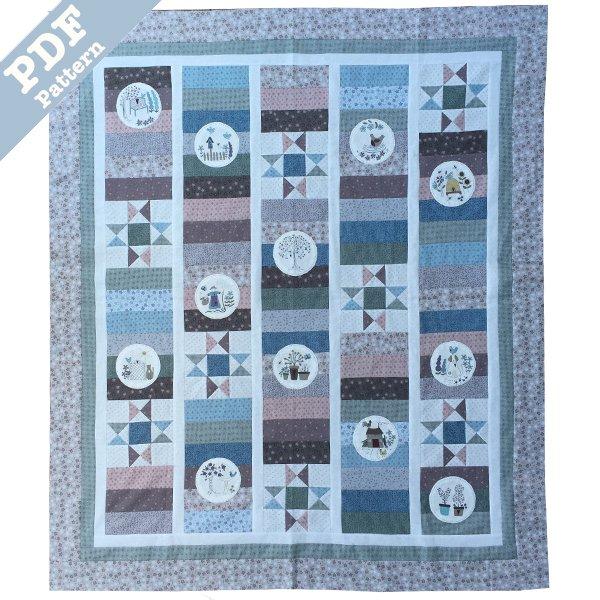 Cameo Garden - Downloadable pattern – Little Quilt Store